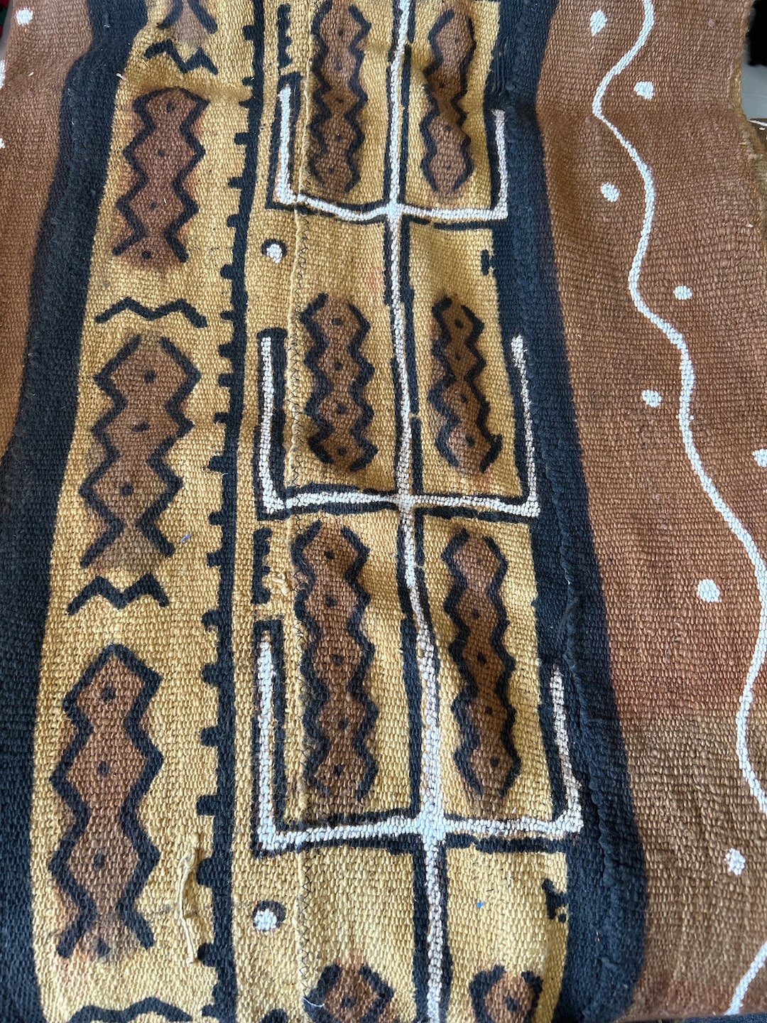 One of a Kind Authentic Mud Cloth From Mali, Authentic Woven ...