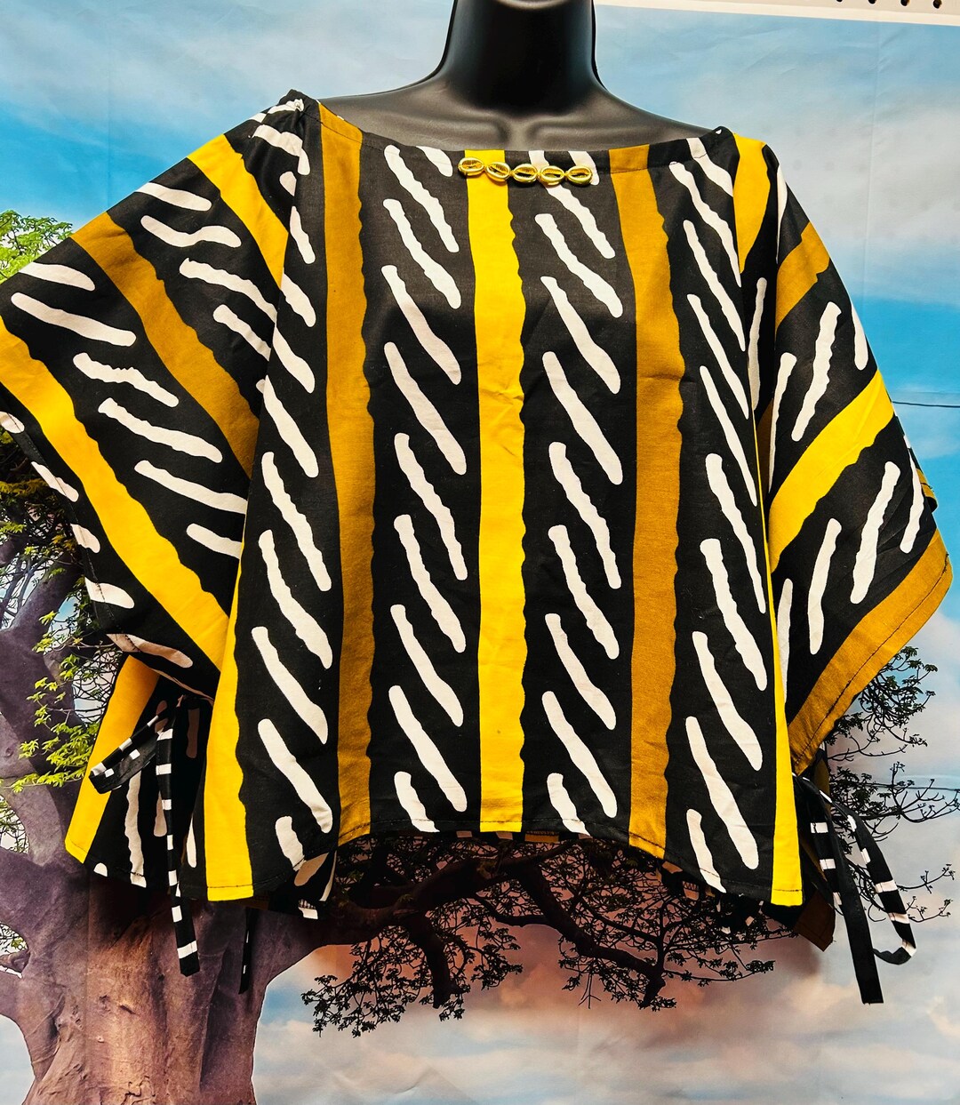 African Capelet, Freesize Cape, Ankara Poncho Cape - Etsy