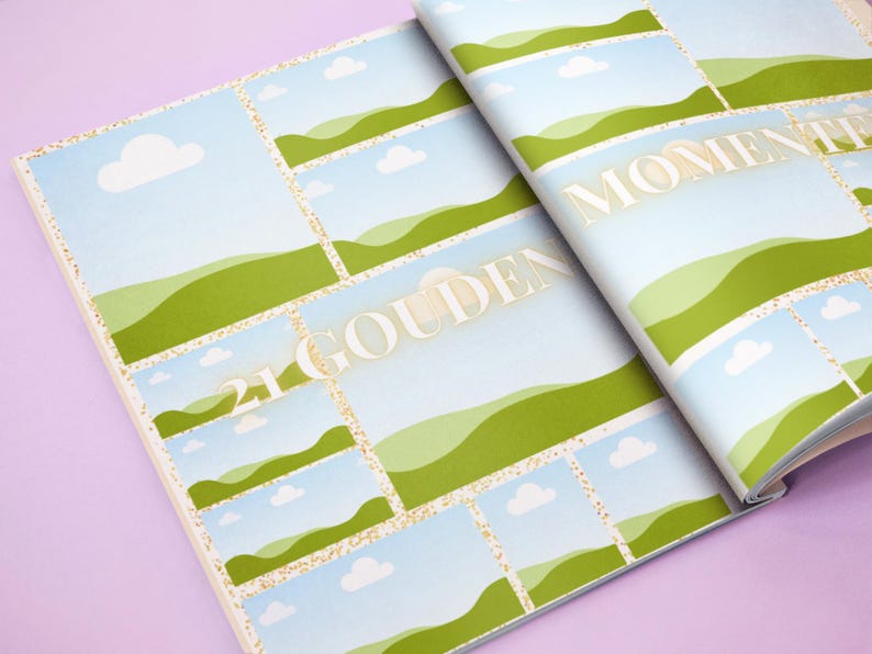 21 Diner Boek • Aanpasbaar Canva Template Sjabloon • 100+ pagina's ...