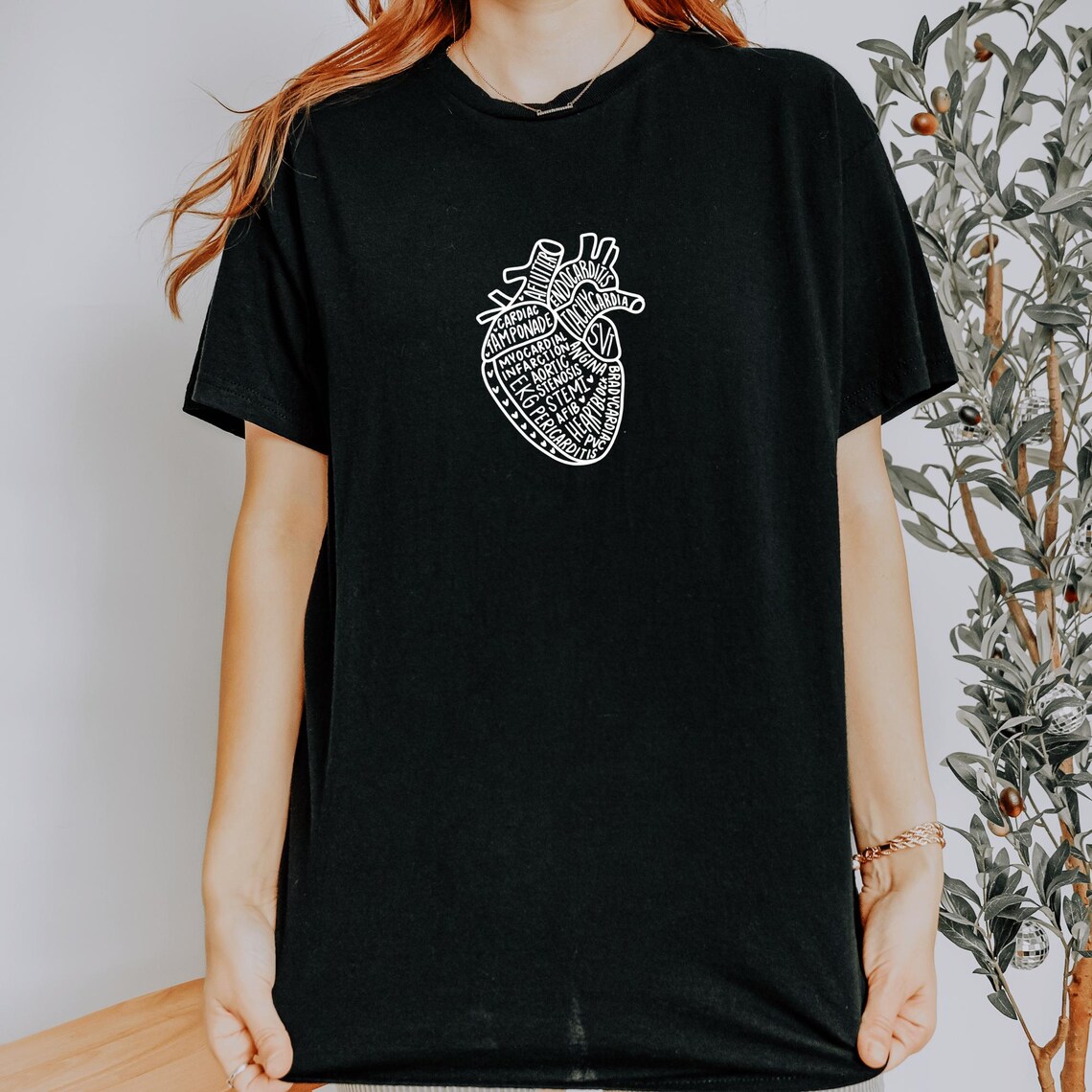 Cardiology DDX T-shirt, Anatomy-inspired Medical Apparel, Unisex Gift ...