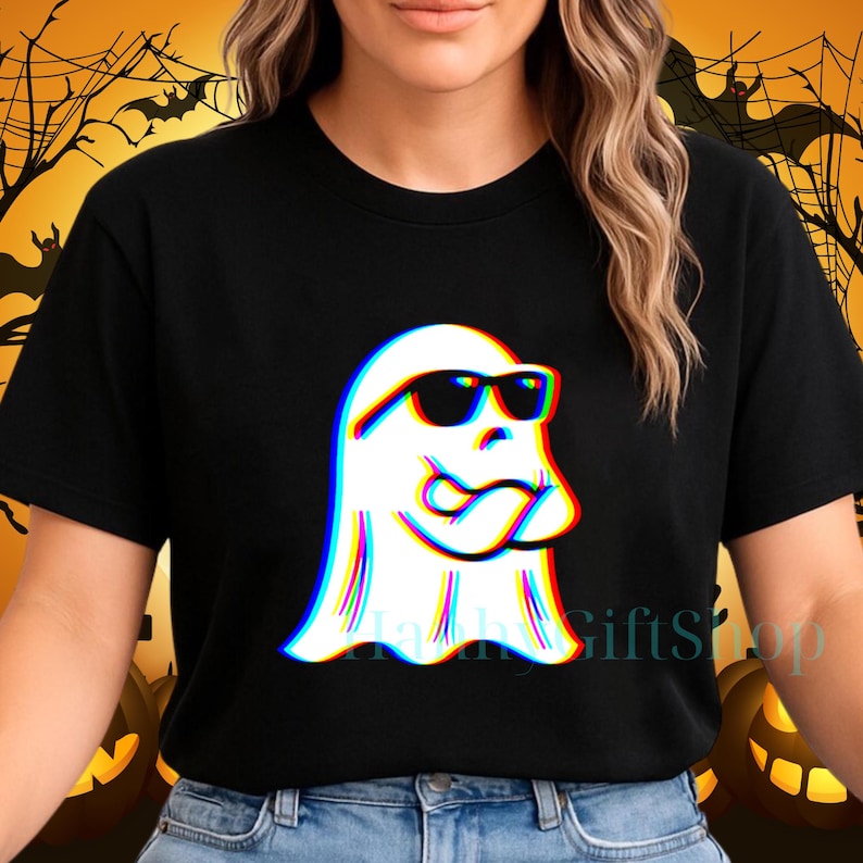 Boo Ghost EDM Halloween PNG: Skeleton Hand Rock Music (digital Download ...