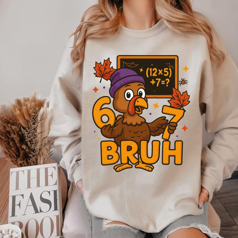 Funny Six Seven Thanksgiving Meme Png, 67 Turkey Bruh Png, Six Seven ...