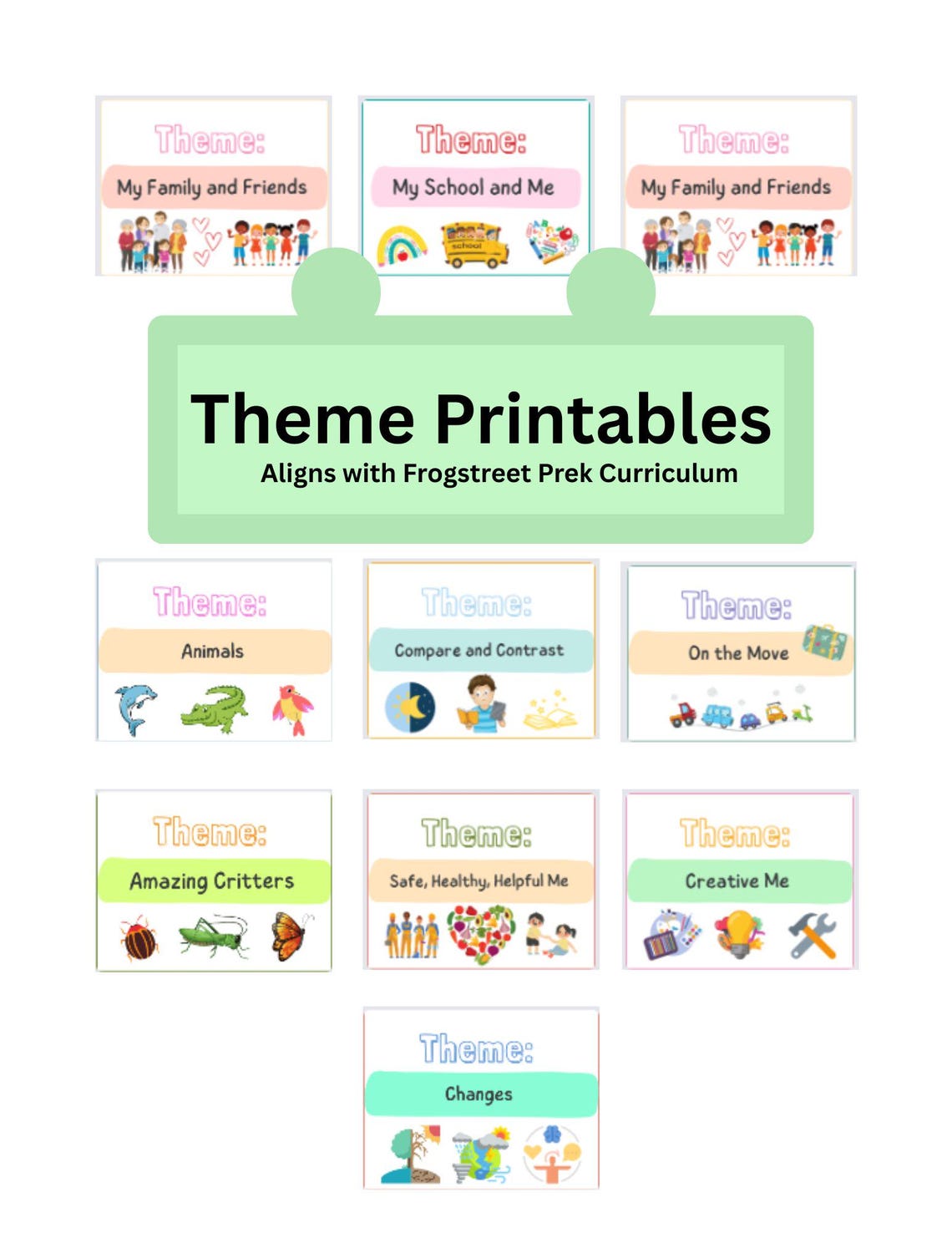 Frogstreet Preschool Curriculum Theme, Educational, Classroom, Early ...