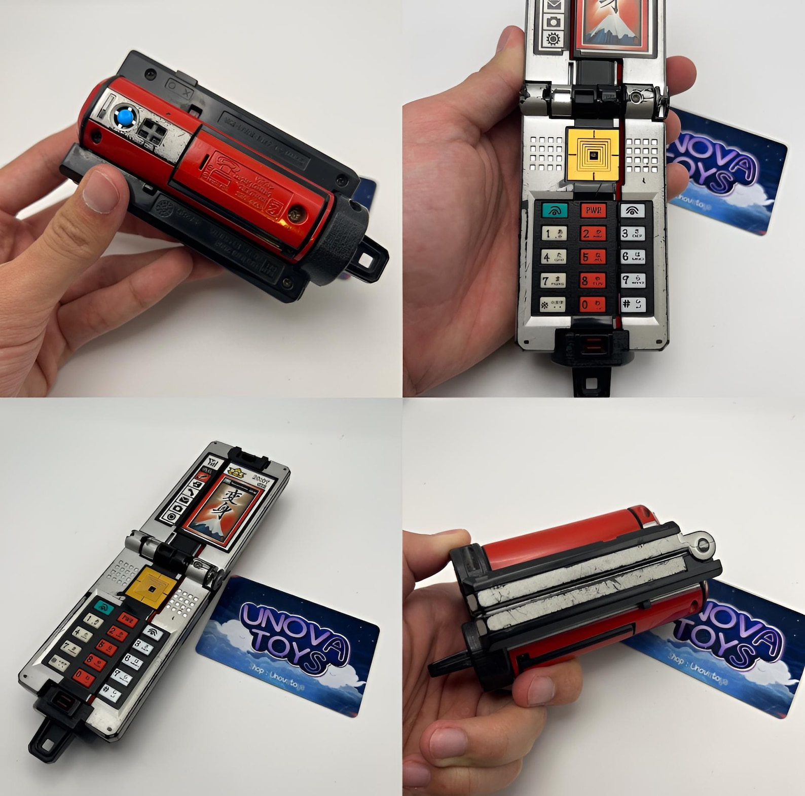 Samurai Morpher DX Shodo Phone & Holder Power Rangers Samurai Sentai ...