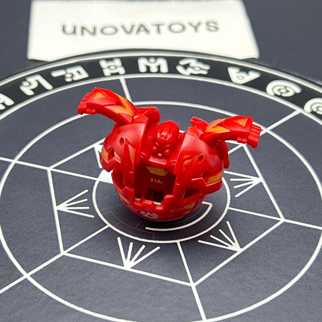 Bakugan B2 Pyrus Robotallion Battle Brawlers - Etsy