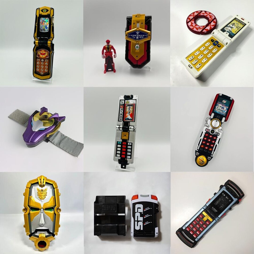 All Morphers DX Henshin Toys Bandai Powerangers Supersentai - Etsy