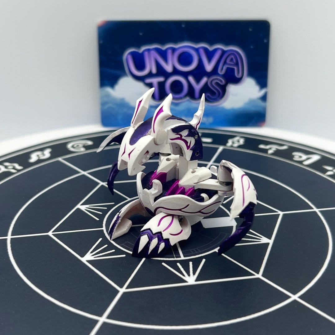 Bakugan B2 Silent Naga B2 Custom Realistic Handmade Battle Brawlers ...