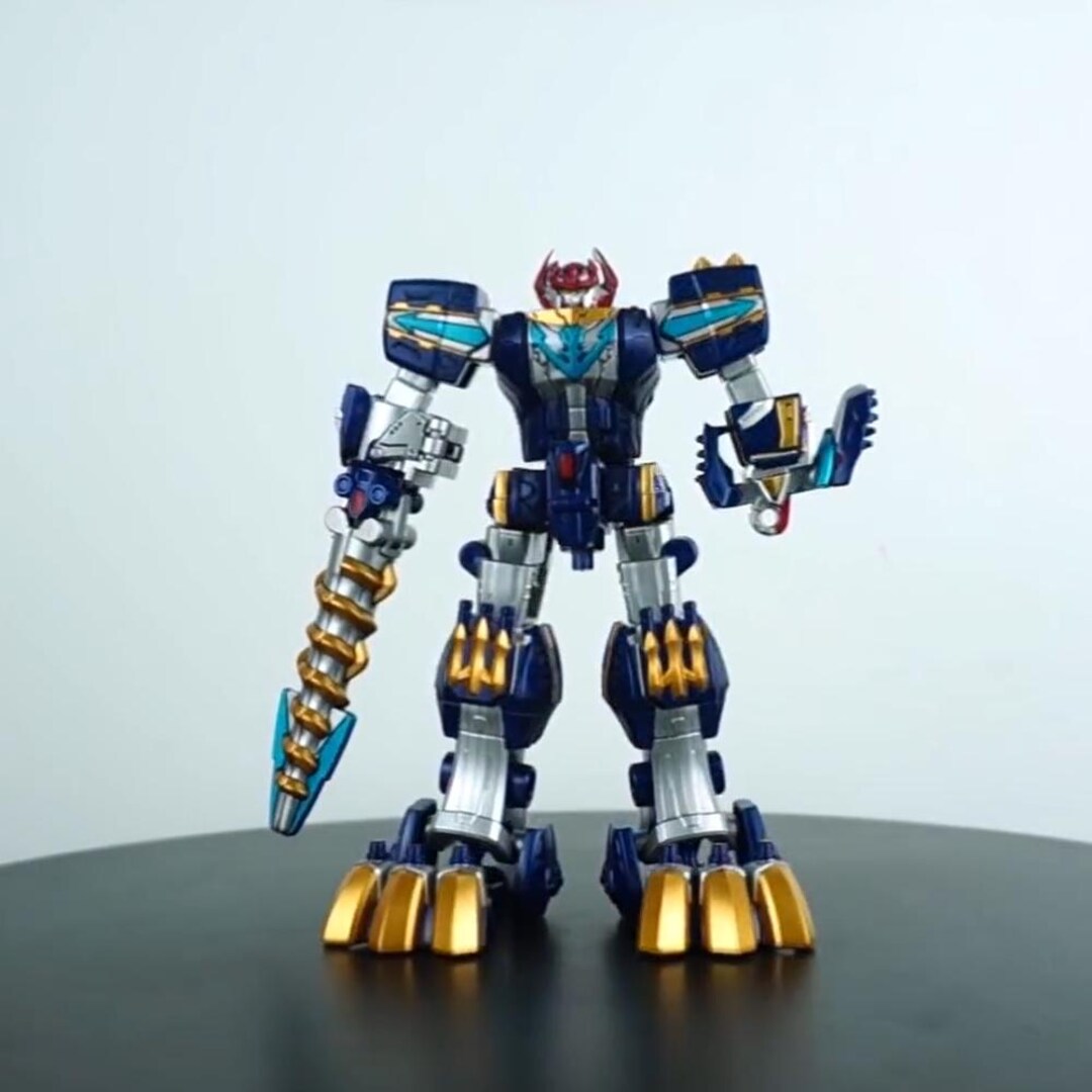 Q-rex Megazord Candytoys & Minipla Powerrangers Super Megaforce ...