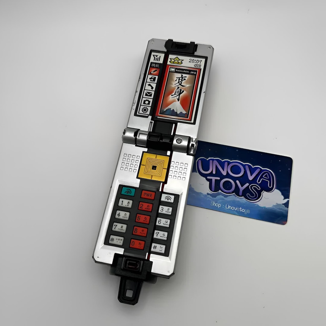 Samurai Morpher DX Shodo Phone & Holder Power Rangers Samurai Sentai ...