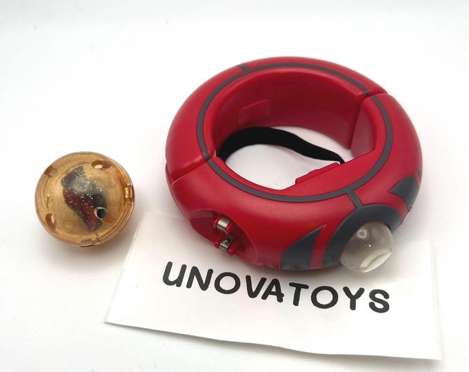 Mega Ring Bracelet Red Pokemon Takara Tomy (ramom Key 1 Stone) - Etsy