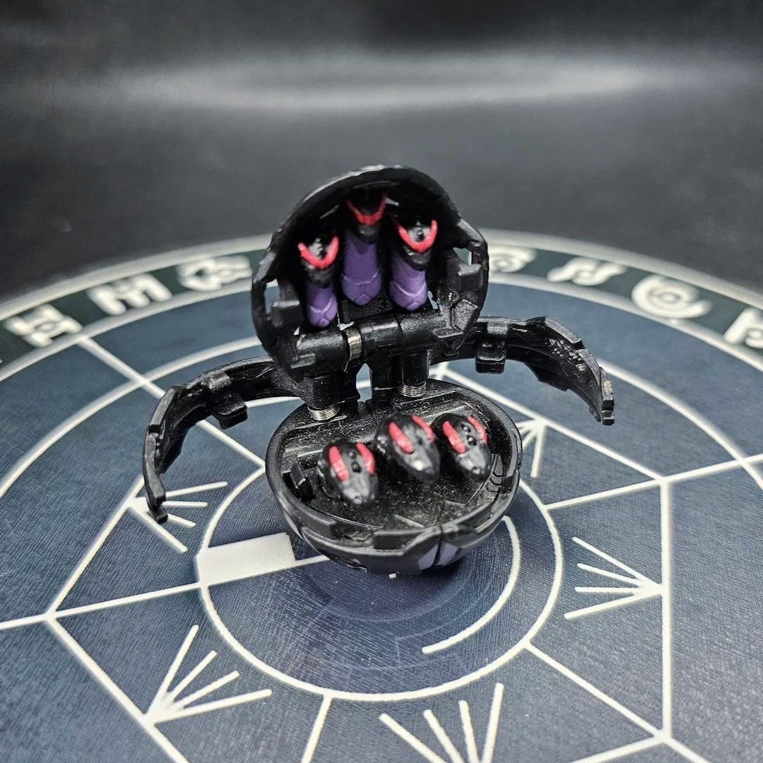 Bakugan B2 Darkus Exedra Battle Brawlers - Etsy