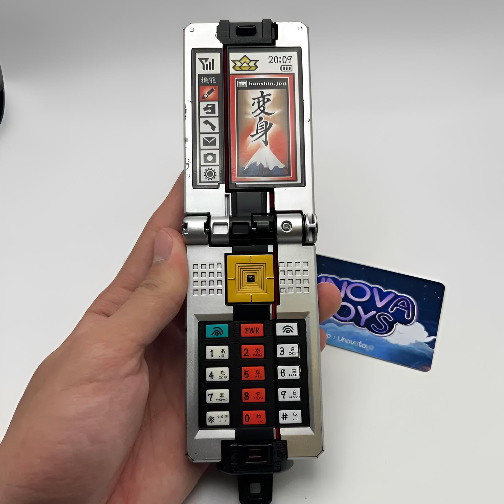 Samurai Morpher DX Shodo Phone & Holder Power Rangers Samurai Sentai ...