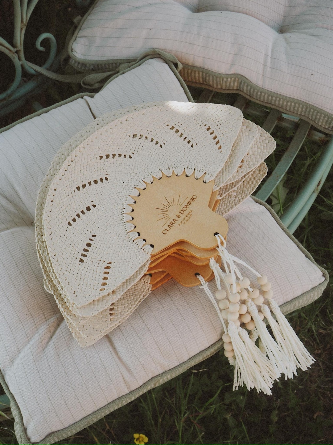 Personalized Sunset Hand Fans – Bulk Wedding Favors & Event Accessories ...