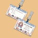 School Id & 2 Child Id Templates (psd Editable Files) - Etsy