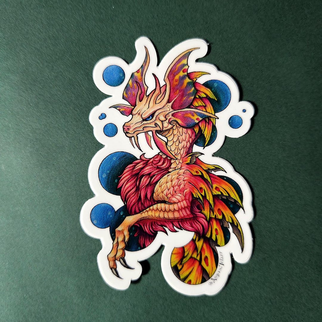Mizutsune Monster Hunter Sticker - Etsy