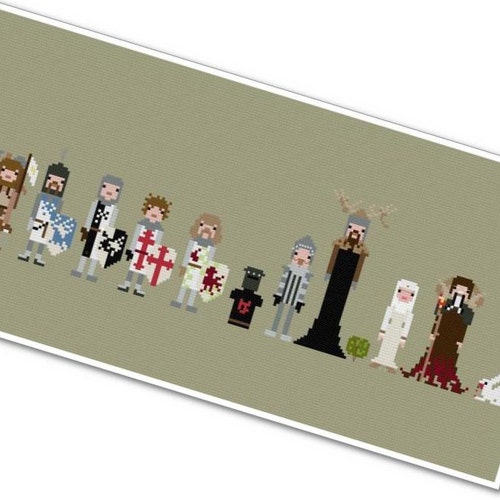 Kitchen Sampleer Cross Stitch Pattern Colorful Art DIY | Etsy