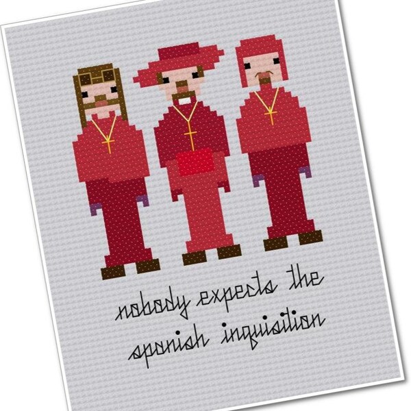 Monty Python Cross Stitch Pattern - Etsy