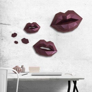 PAPERRAZ KISSES Pdf | Papercraft Pdf Printable Template Download | Kiss ...