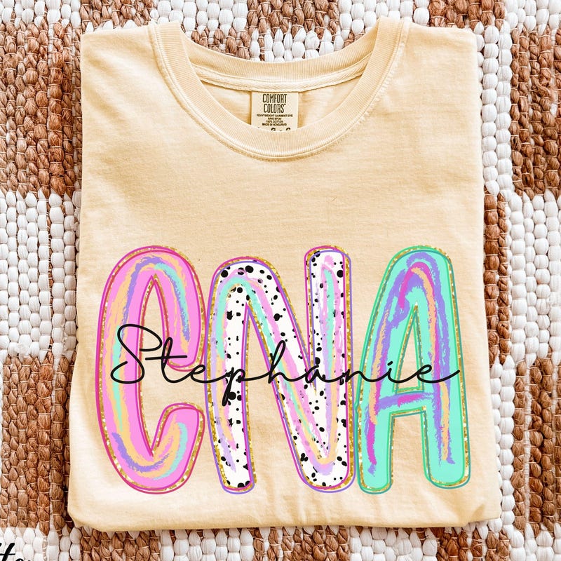Custom Cna T Shirts - Etsy