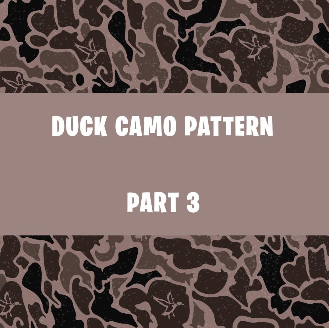 Old School Camo | Duck Camo | Digital Download File | Part 4 - Etsy