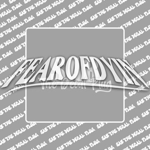 Fear of Dyin Windshield Banner Decal for Trucks or Cars - 24" - Etsy
