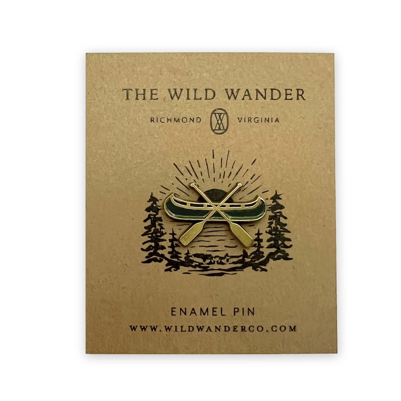 Canoe Lapel Pins - Etsy