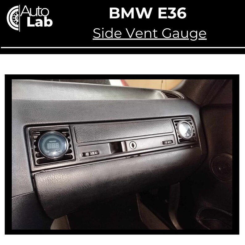 BMW E36 - Side Vent Gauge - Etsy