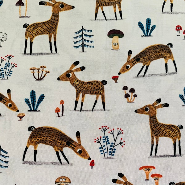 Deer Fabric - Etsy