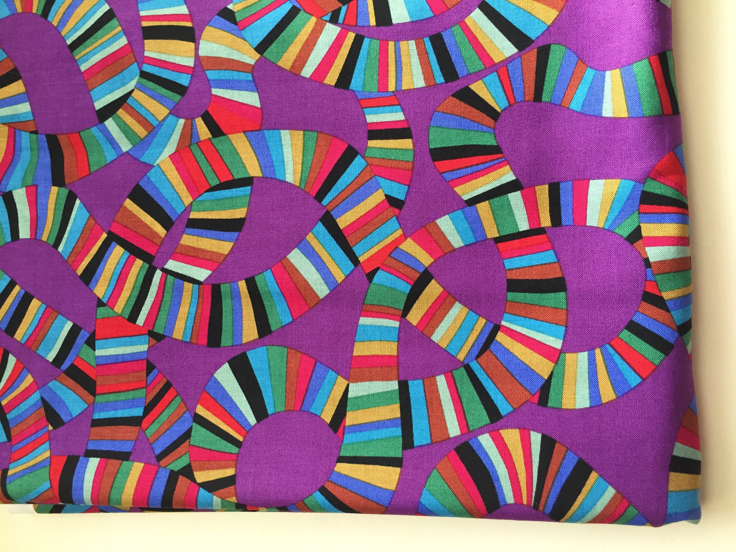 Kaffe Fassett Brandon Mably Designer Quilting Fabric- HTF Rare FQ ...