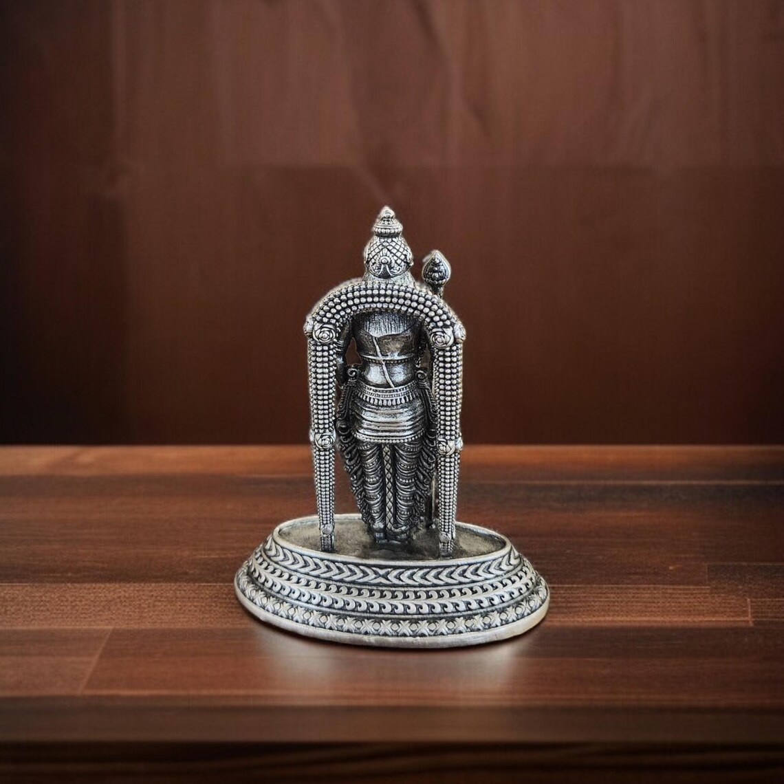 Pure Silver Lord Murugan Idol– Handcrafted Statue Blessed Kartikeya ...