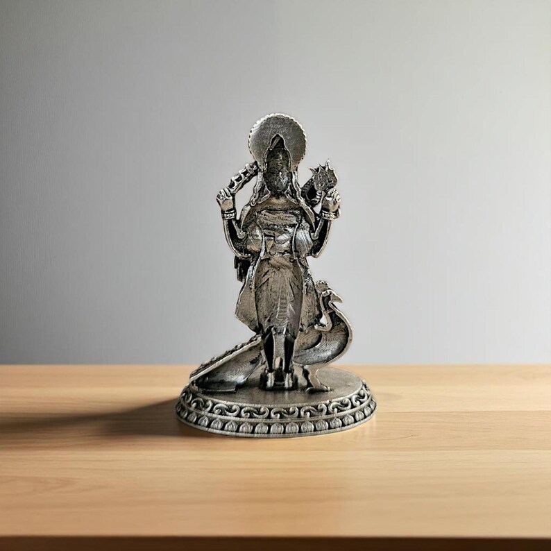 Pure Silver Lord Murugan Idol– Handcrafted Statue Blessed Kartikeya ...