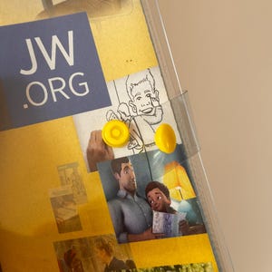 JW Ministry Organizer for Tracts, Simple and Transparent Plastic Tract ...
