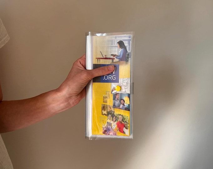 JW Ministry Organizer for Tracts, Simple and Transparent Plastic Tract ...