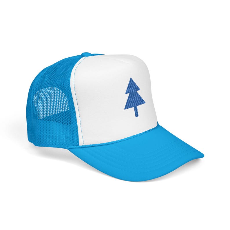 Gravity Falls Dipper Fan Made Embroidery Foam Trucker Hat, Cartoon ...