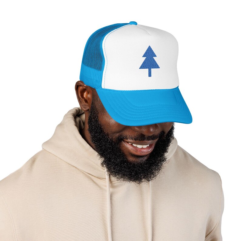 Gravity Falls Dipper's Hat: Tree Embroidery Trucker Cosplay Cap - Etsy