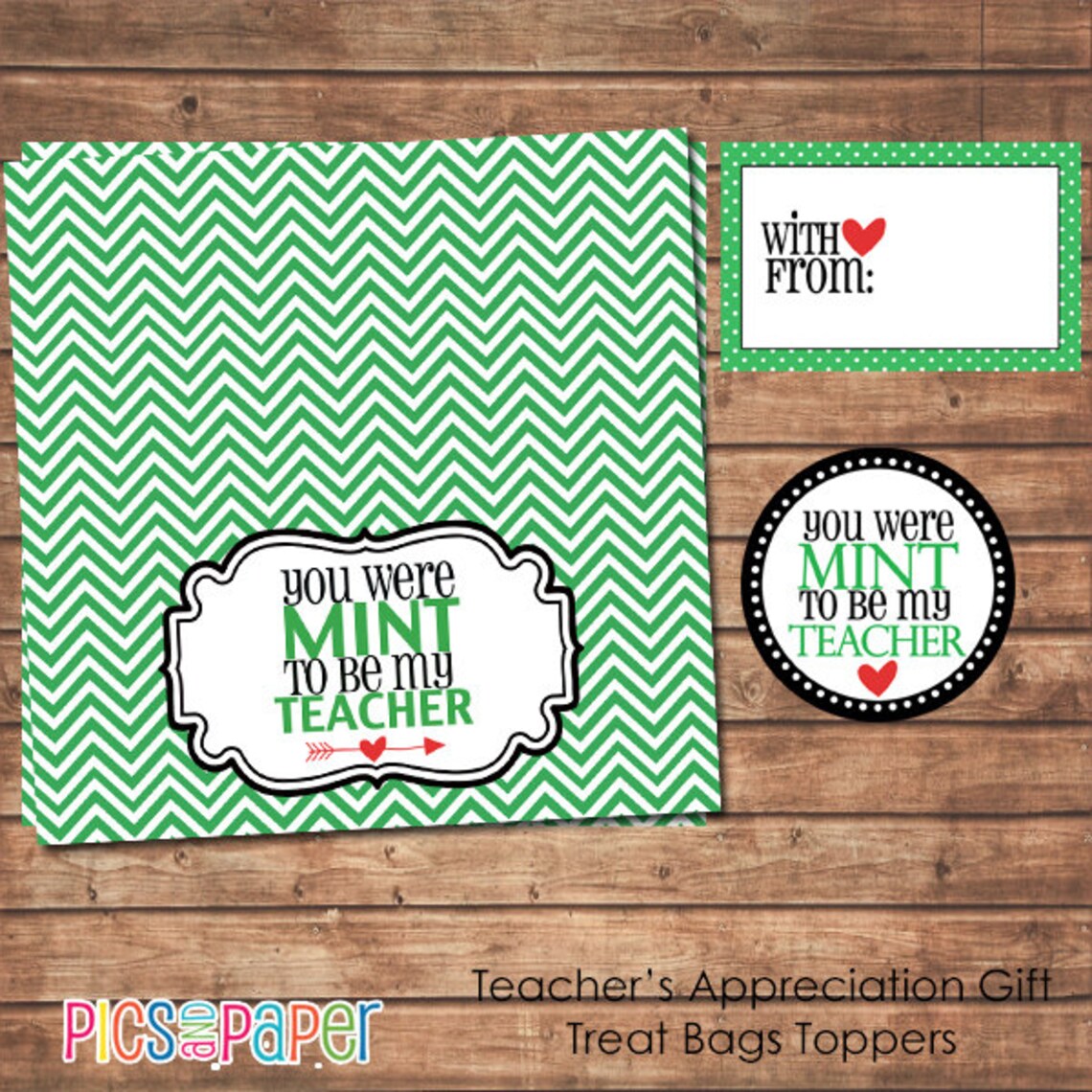 Back to School Teacher's Gift You Were Mint to Be My - Etsy