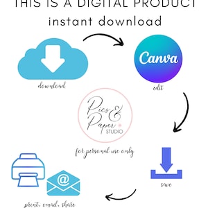 YEARBOOK AD High School Template, Editable Full Page Ad Layout, Senior ...