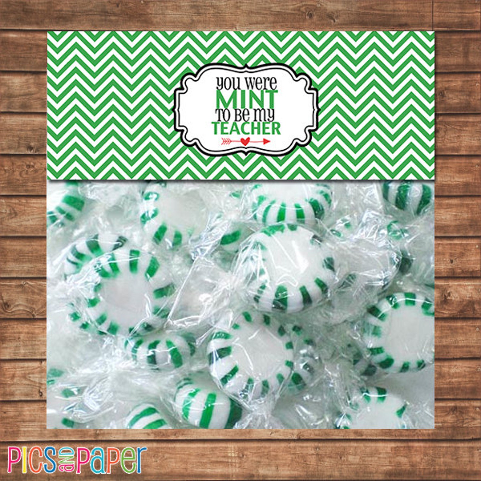 Back to School Teacher's Gift You Were Mint to Be My - Etsy