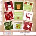 Printable Christmas Inchies 1x1 Squares Christmas Theme - Etsy