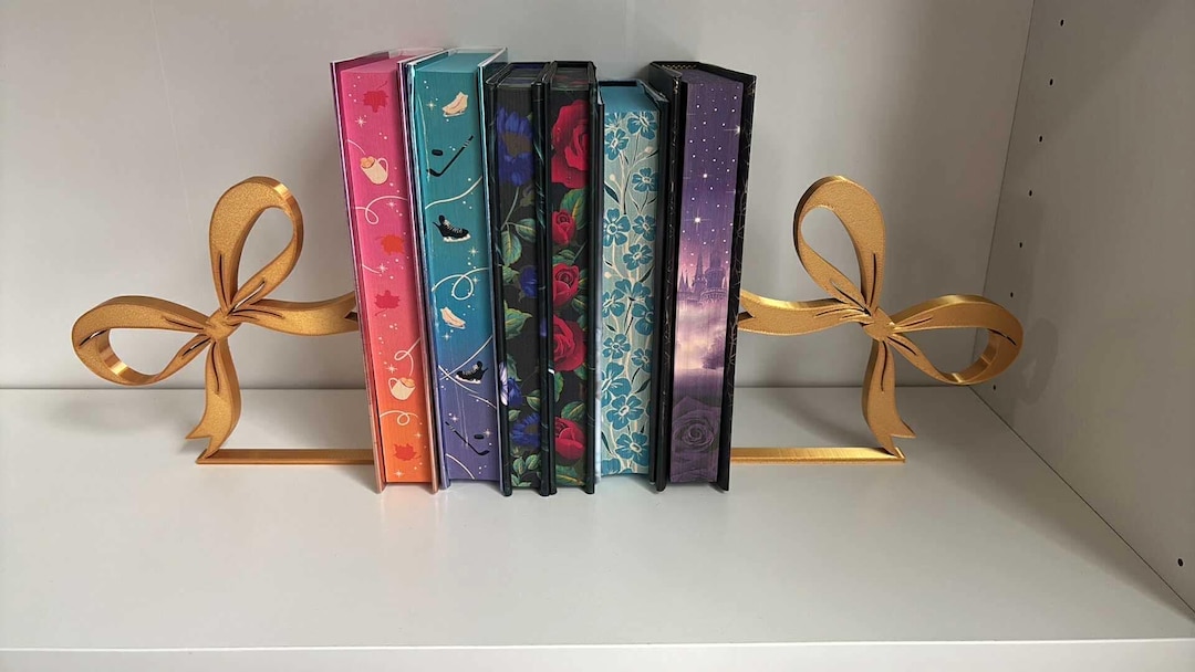Bow Bookends, Decorative PLA Book Ends, Shelf Styling - Etsy