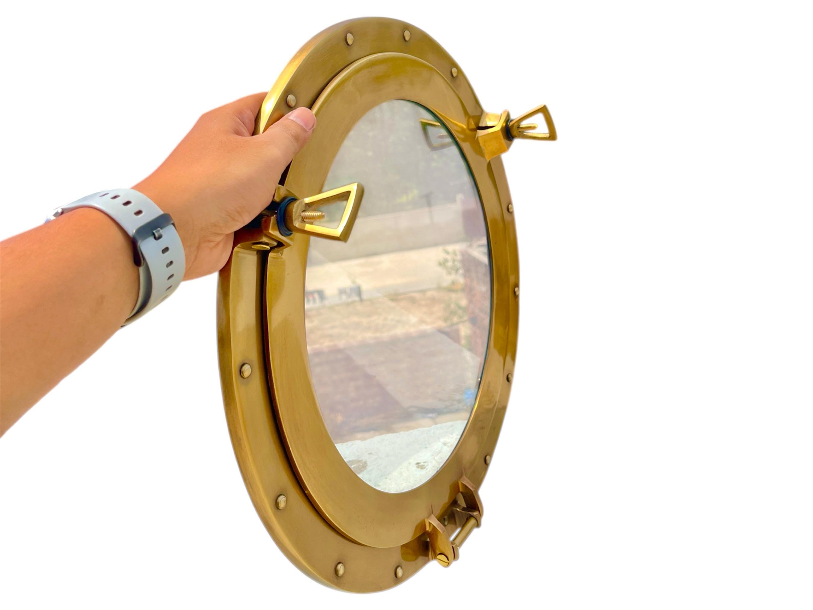 Aluminum Porthole Antique Finish Harbour Window Glass Ship Porthole ...