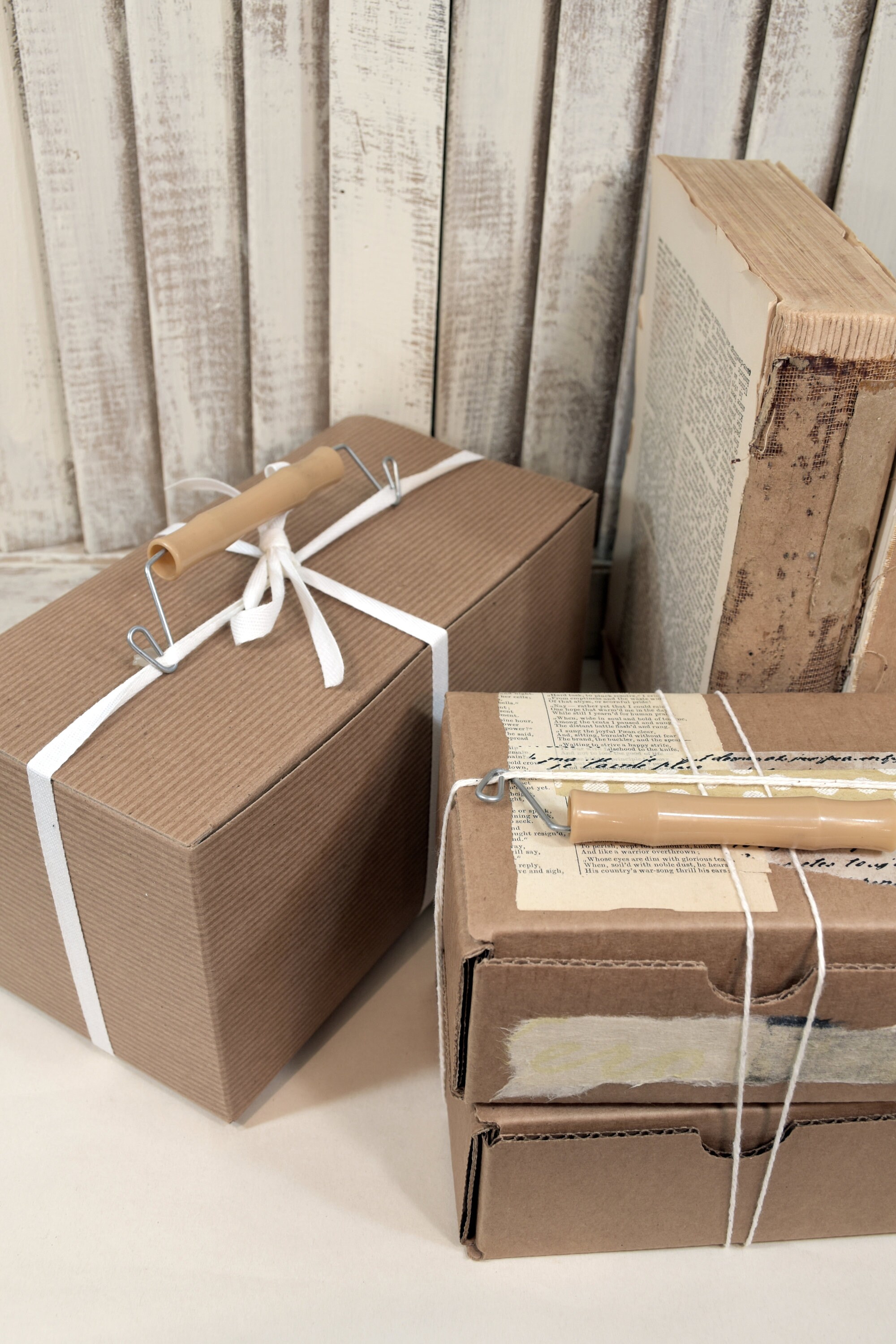 Parcel Handles 6 wire handles twine holder box handles | Etsy