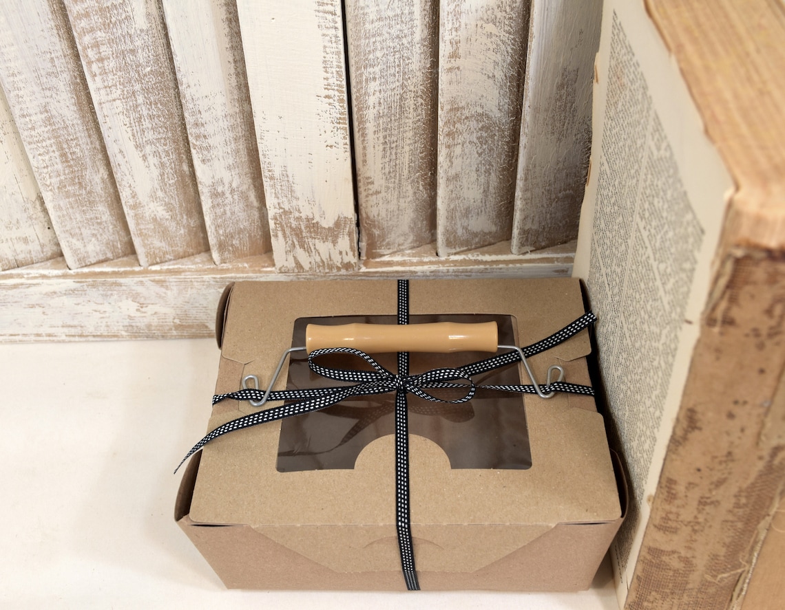 Parcel Handles 6 wire handles twine holder box handles | Etsy