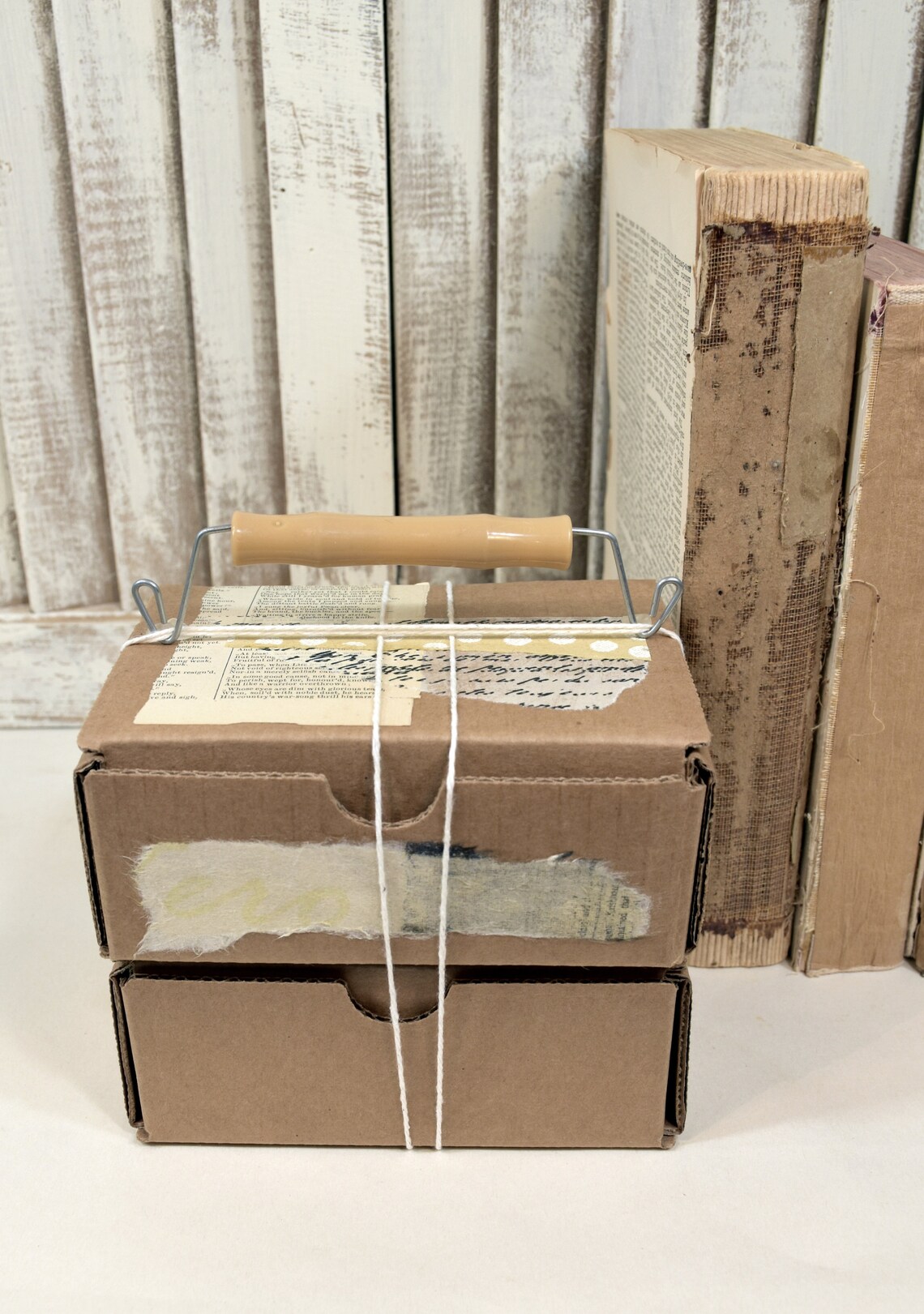 Parcel Handles 6 wire handles twine holder box handles | Etsy