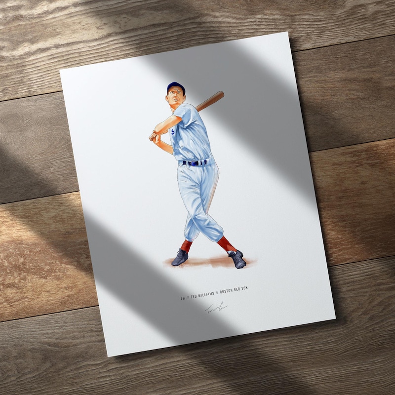 Ted Williams - Etsy