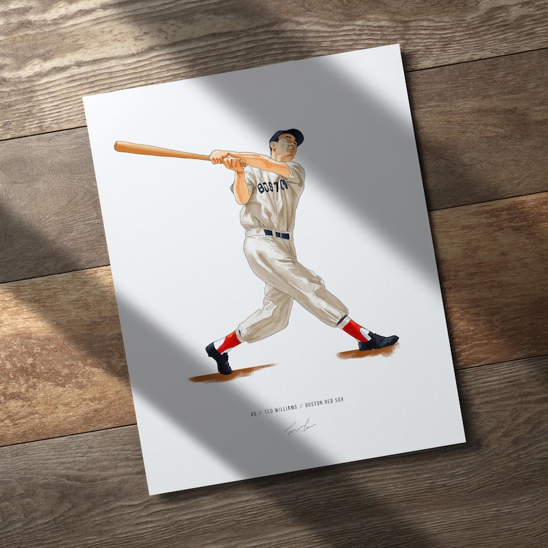 Ted Williams - Etsy
