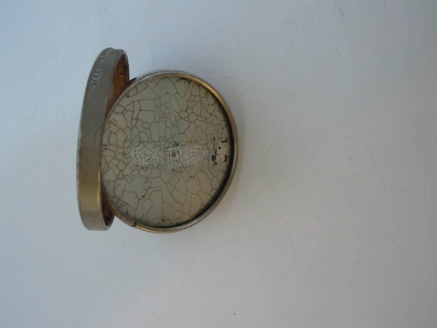 Vintage Edwardian Lady Portrait Small Round Folding Mirror Germany - Etsy