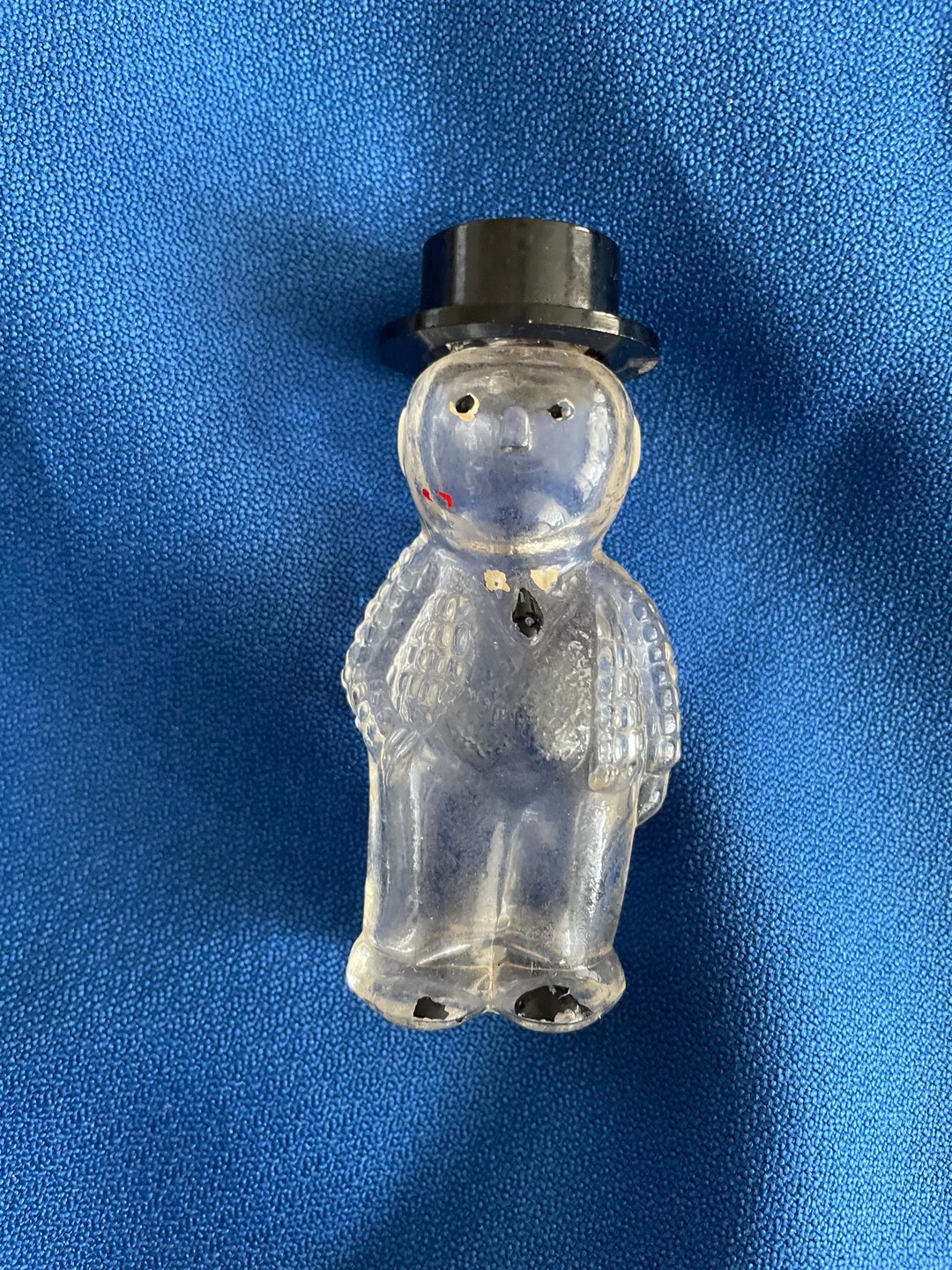 Vintage Man Lioret Figural Glass Perfume Bottle - Etsy