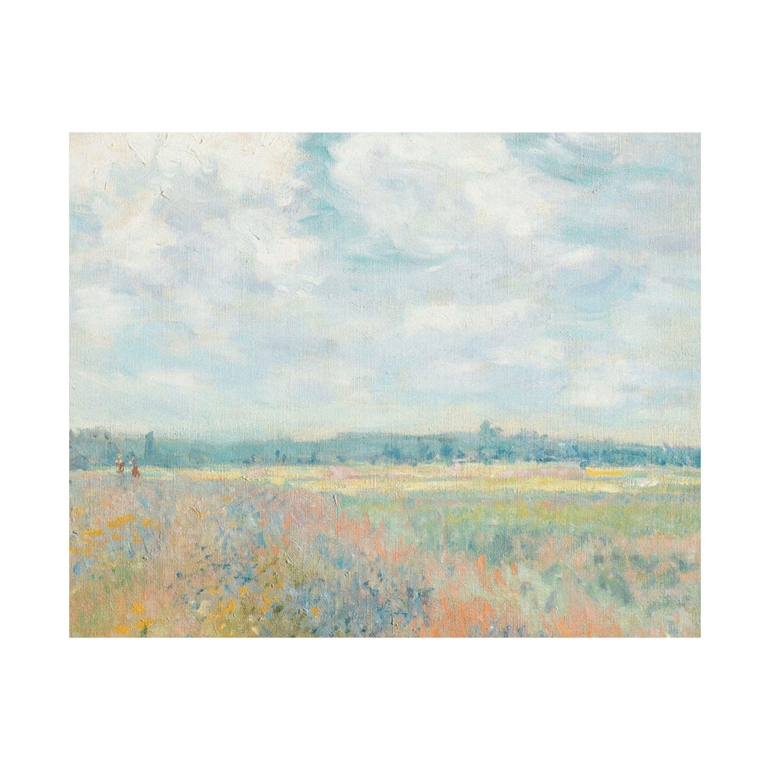 Claude Monet | Impressionist Poster Decor | Matte Horizontal Picture ...