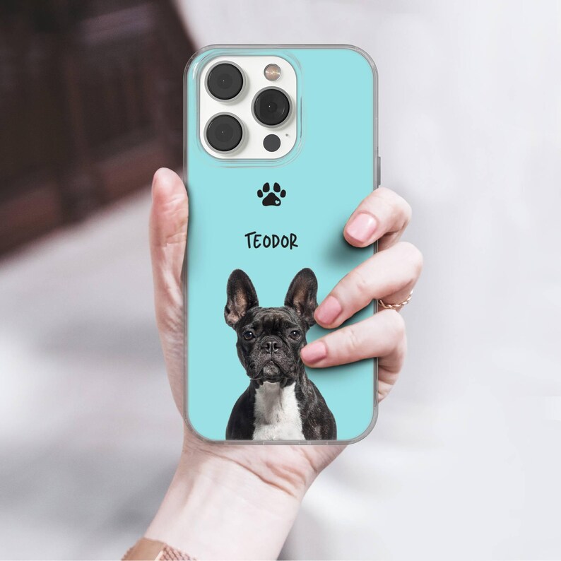 Personalized Dog Phone Case Custom Pet Cover for iPhone 16e, 17 Pro Max ...